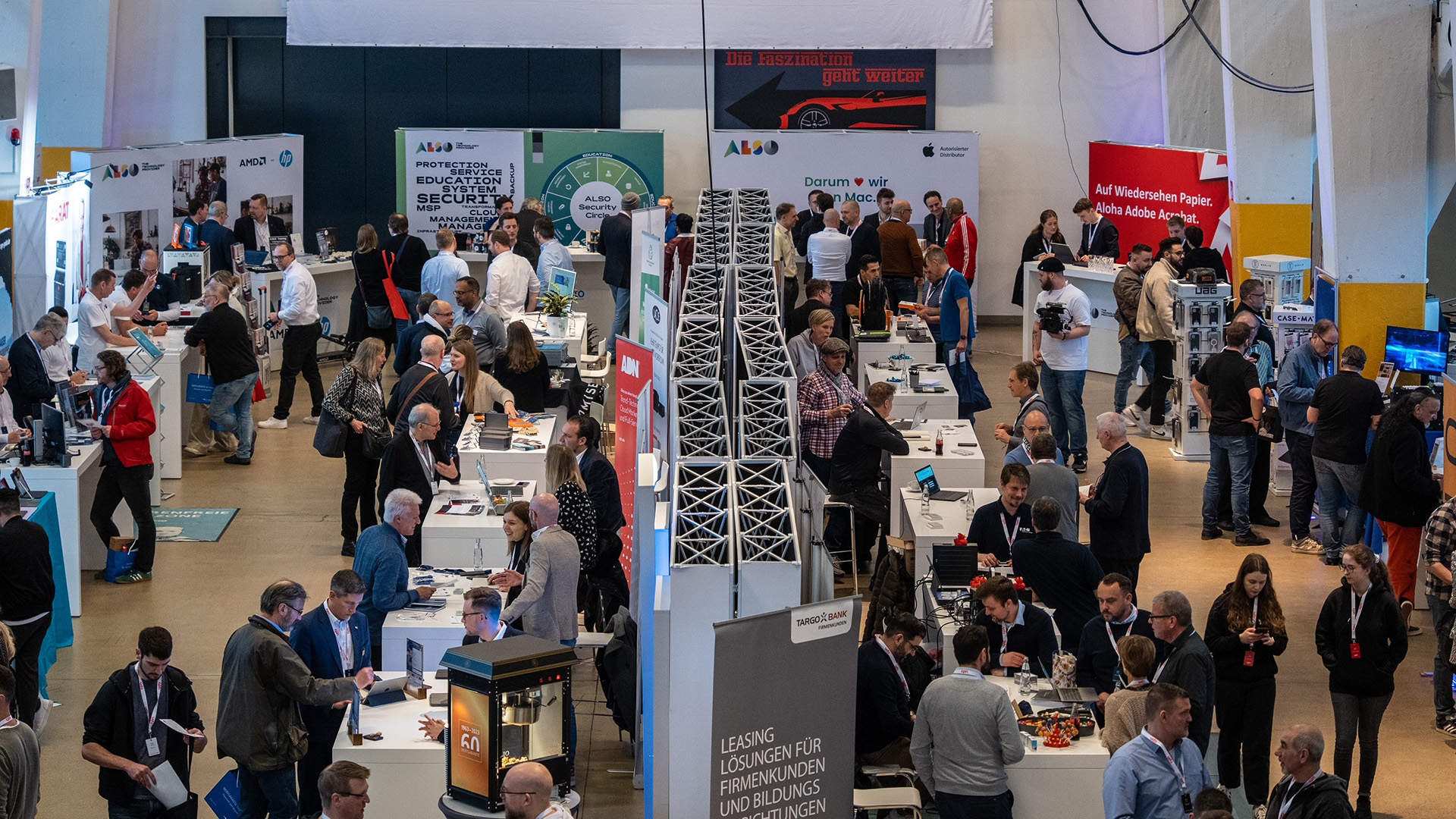 Leasing-Team auf Tour - voilà